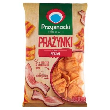 Przysnacki Prażynki o smaku bekon 120 g promocja Carrefour Market