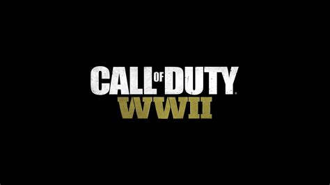 Call Of Duty WW2 Logo 8k HD Games 4k Wallpapers Images Backgrounds