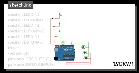 Pulsadores Wokwi Esp Stm Arduino Simulator