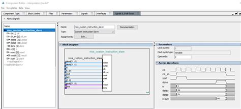 homework 5 interpolation filter using nios ii custom instructions