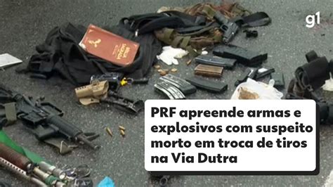Homem Morre Em Troca De Tiros Agentes Da PRF Na Via Dutra E