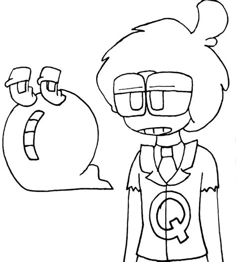 Coloriages Alphabet Lore Q Pages De Coloriages