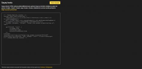 Yandex Metrica Nedir Siteye Nasıl Eklenir