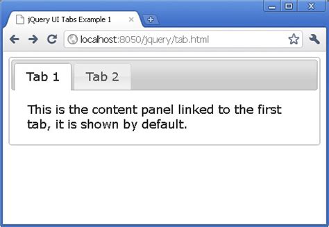 How To Create Custom Jquery Tabs Web Design Development Programming