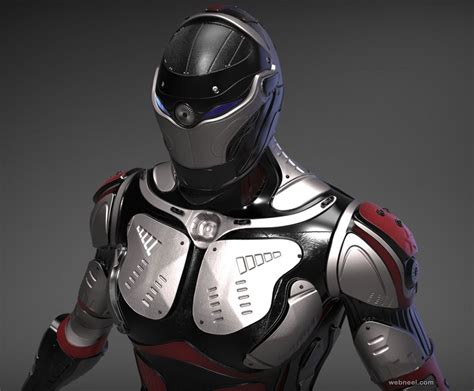 Best D Robot Character Designs And Futuristic D Models