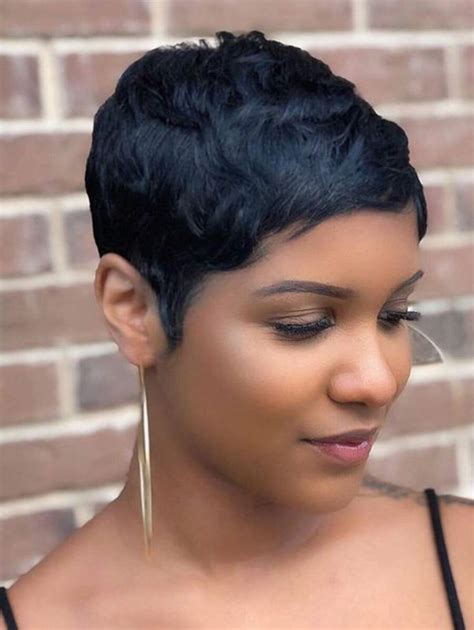 Perruques courtes pour femmes perruques en cheveux humains à coupe