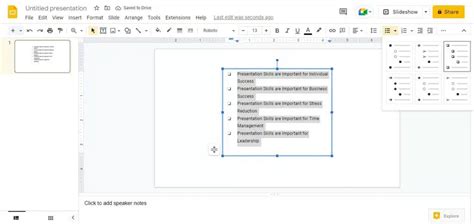 Easy Steps How To Add Bullets In Google Slides