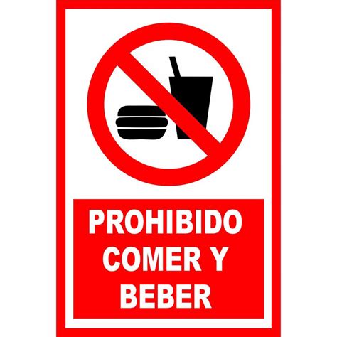 Prohibido comer y beber Industrias Solórzano Pérez