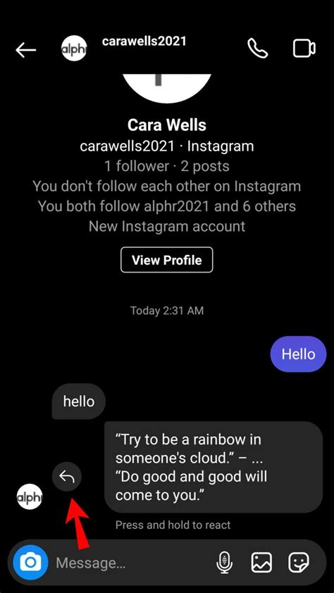 Comment répondre à un message spécifique sur Instagram toptips fr