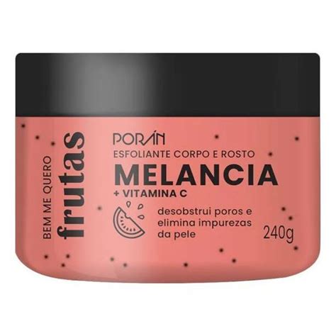 Esfoliante Corpo E Rosto Melancia Poran Shopee Brasil