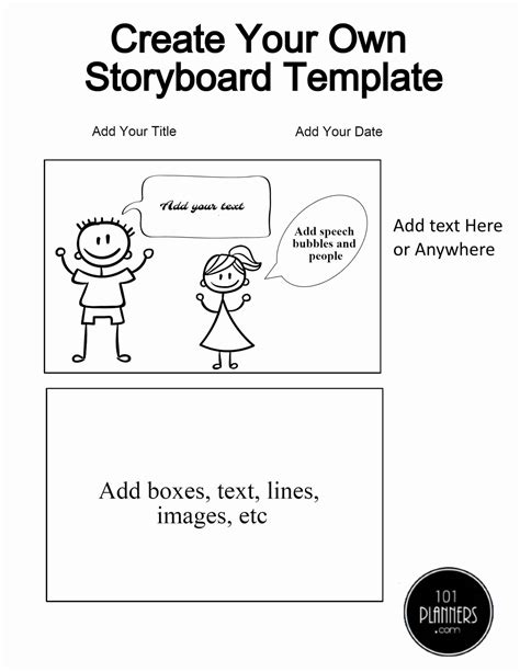 FREE Storyboard Template Maker