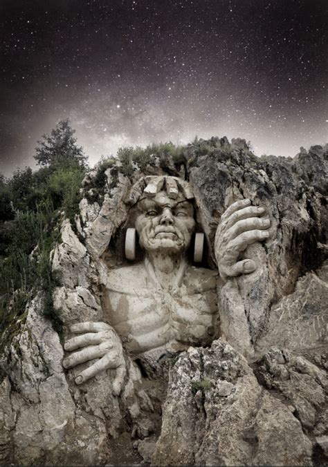 Artista peruano talla a los dioses andinos en las montañas de Cuzco