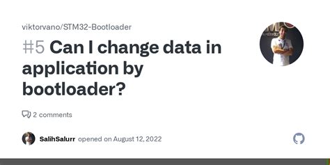 Can I Change Data In Application By Bootloader Issue Viktorvano