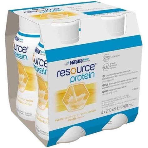 Buy Nestlé Resource Protein Vanilla 4x200ml Kanela