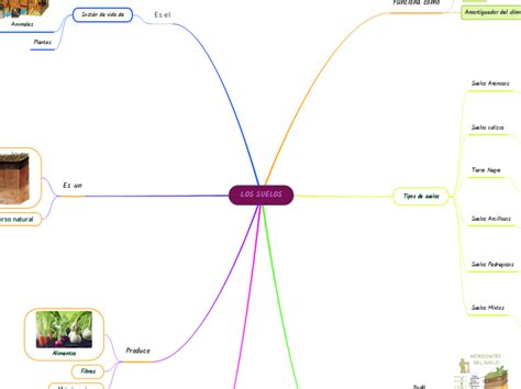 LOS SUELOS Mind Map