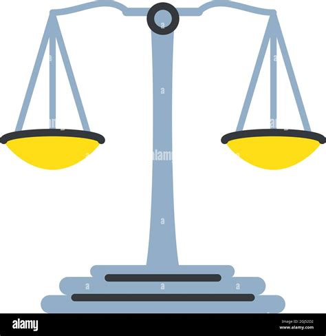 Balance Scale Justice Stock Vector Image Art Alamy