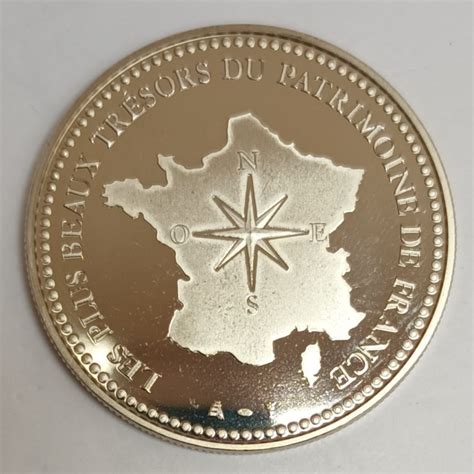 MEDAILLE ARC DE TRIOMPHE LES PLUS BEAUX TRESORS DU PATRIMOINE DE FRANCE