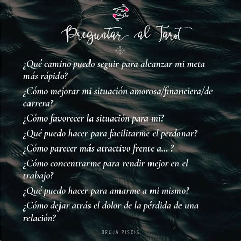 Cómo preguntar al tarot Guía para Consultantes Bruja Piscis Tarot