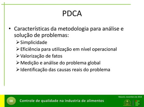 Uma análise sobre o ciclo pdca como um método para solução de problemas