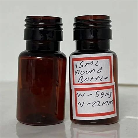 15ml Amber Pharma PET Bottle Set At Rs 10 Bottle Pharma PET Bottles