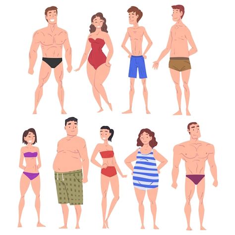 Tipos De Corpo Masculino E Feminino Definem Pessoas Diferentes