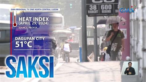 Danger Level Heat Index Naramdaman Sa Lugar Sa Bansa Kanina