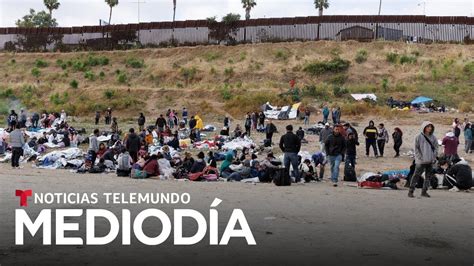 Cientos De Migrantes Siguen Haciendo Fila Para Pedir Asilo Noticias