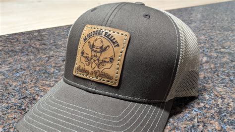 Leather Hat Patches How I Do It YouTube