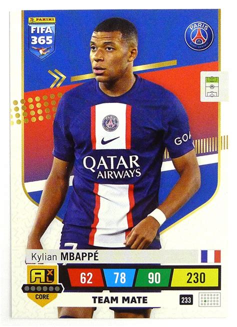 PANINI FIFA 365 2023 Karta Bazowa Mbappe 233 13935503824 Allegro Pl