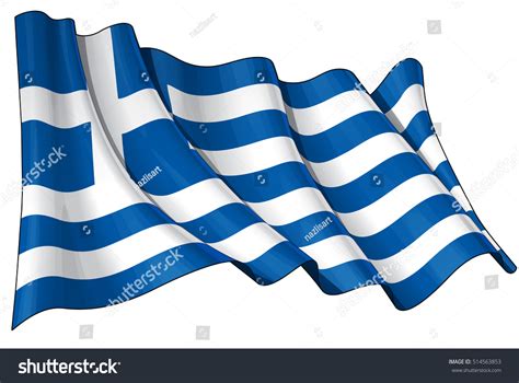 7 437 Greek Flag Waving Images Stock Photos Vectors Shutterstock