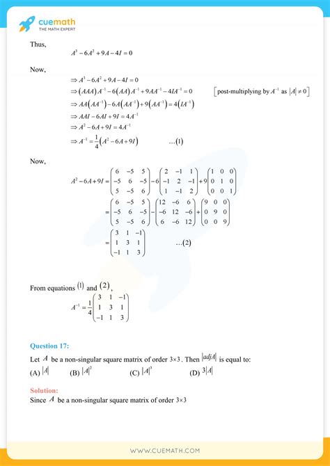 ncert solutions for class 12 maths chapter 4 exercise 4 5 determinants