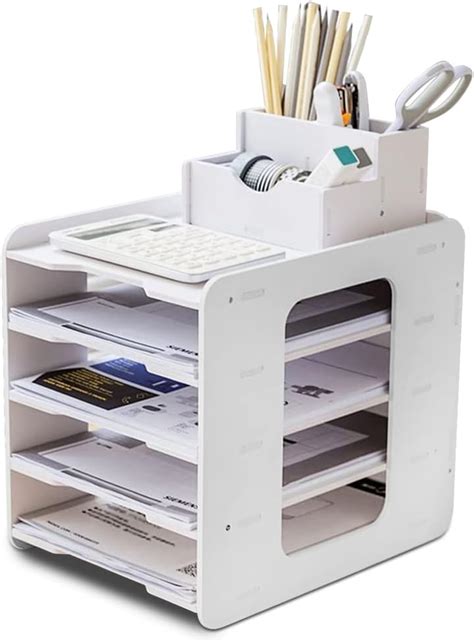 Umllpet Organizer Büro Ablage 5 Tierd Dokumentenablage Schreibtisch