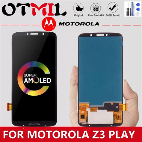 6 0 супер AMOLED дисплей для Motorola Moto Z3 Play ЖК дисплей