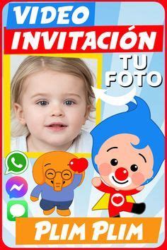 Video Invitaci N Payaso Plim Plim Whatsapp Digital Invitaciones
