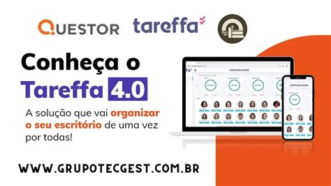Gest O De Escrit Rios De Contabilidade Sistema Tareffa Youtube