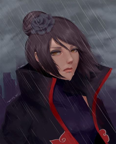 Konan Por St4rryy Deviantart Naruto Shippuden Anime Konan Naruto Uzumaki Art