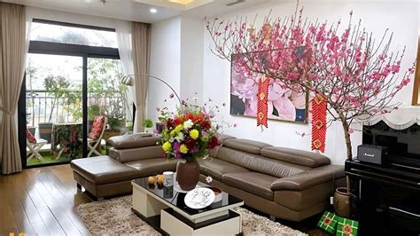 15 cách trang trí phòng khách ngày Tết đẹp thu hút tài lộc