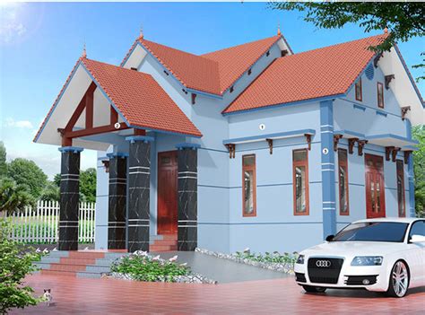 40 Mẫu sơn nội ngoại thất màu xanh mới nhất