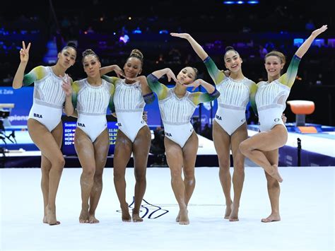 Equipe feminina de ginástica do Brasil garante vaga nos Jogos Olímpicos