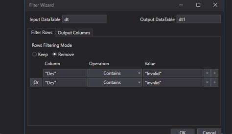 How To Remove Datatable Data Contains Particular Character And Delete