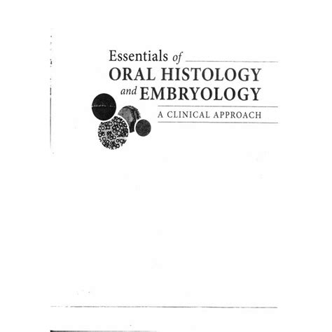 Essentials of oral histology and embryology a clinical approach на ТОП