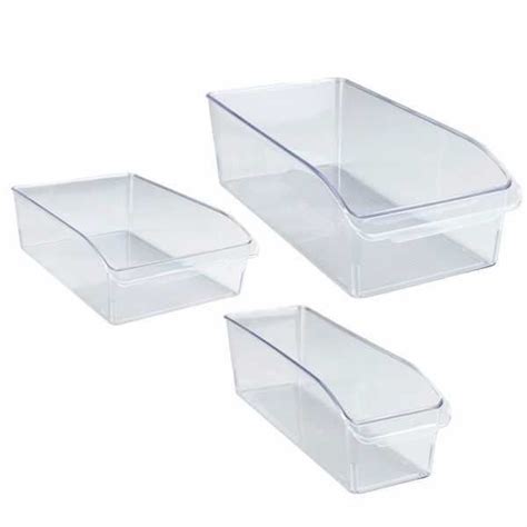 WENKO Rangement Frigo Organiseur Frigo Lot De 3 Bacs De Rangement