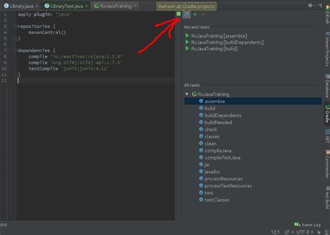Getting Gradle Dependencies In Intellij Idea Using Gradle Build