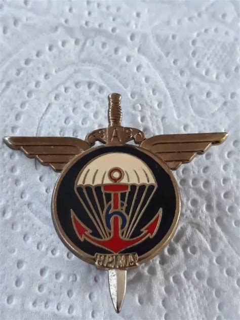 INSIGNE MILITAIRE 6RPIMA régiment parachutiste d infanterie de Marine