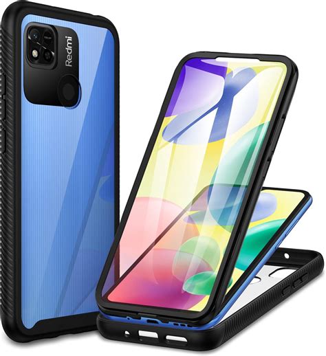 CENHUFO Coque Xiaomi Redmi 10A 9C 9C NFC Antichoc Housse Avec