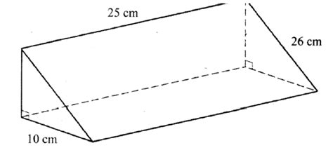 Net Of A Right Angled Triangular Prism