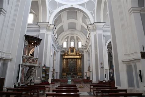 Napoli Transetto Della Basilica Di Santa Maria Alla Sanit Stock Photo