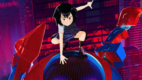 Peni Parker And Sp Dr In Spider Man Into The Spider Verse Official Poster 4k Free 4k