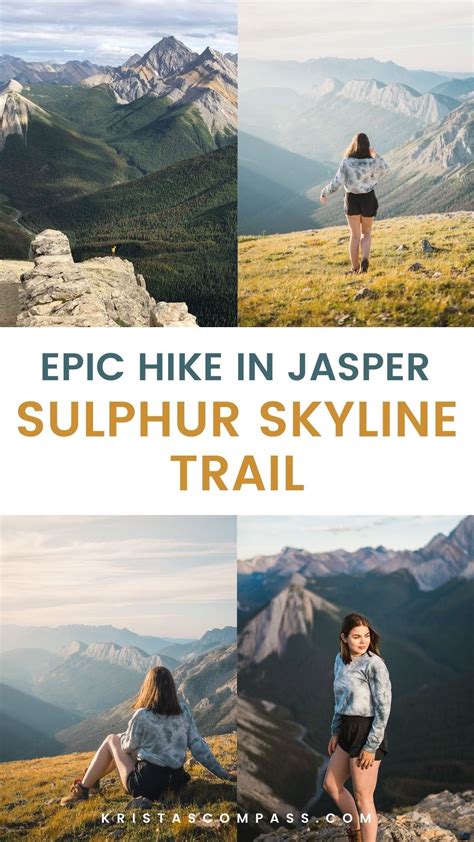 Guide To Sulphur Skyline Trail Jasper S Most Epic Hike Krista S Compass