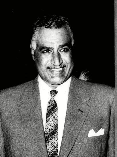 Nasser Former Egyptian President Gamel Abdel Editorial Stock Photo